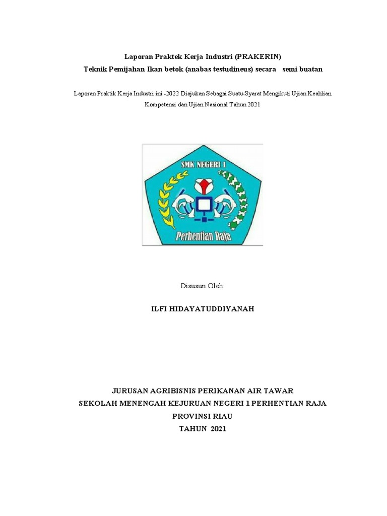 Laporan Ilfi 1 | PDF | Kesehatan Holistik | Sains & Matematika