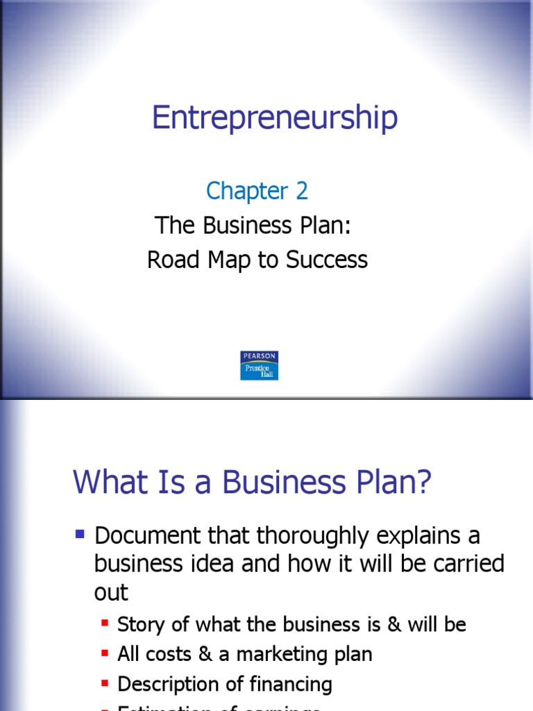 Entrepreneurship: The Business Plan: Road Map To Success | PDF ...