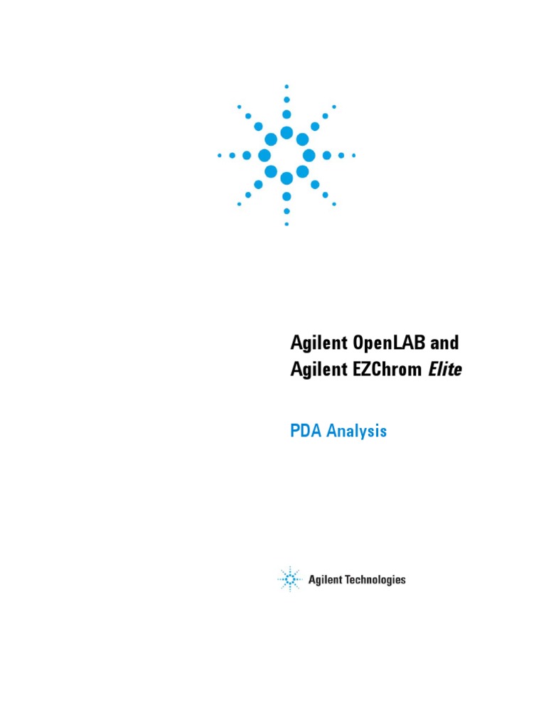 OpenLAB and EZChrom PDA Analysis | PDF | Window (Computing) | 3 D ...