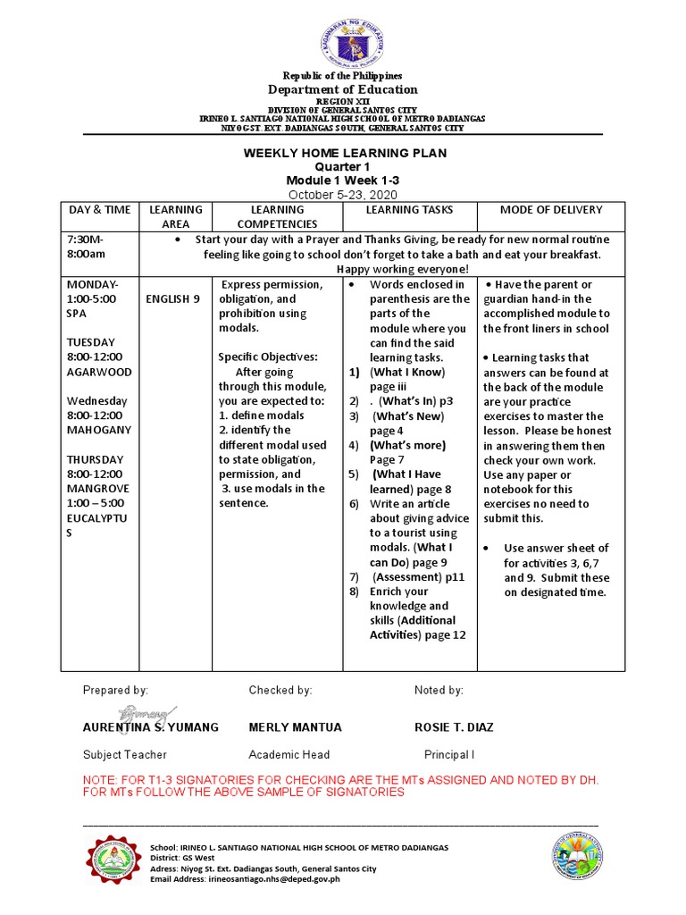 WHLP Format | PDF | Applied Psychology | Communication