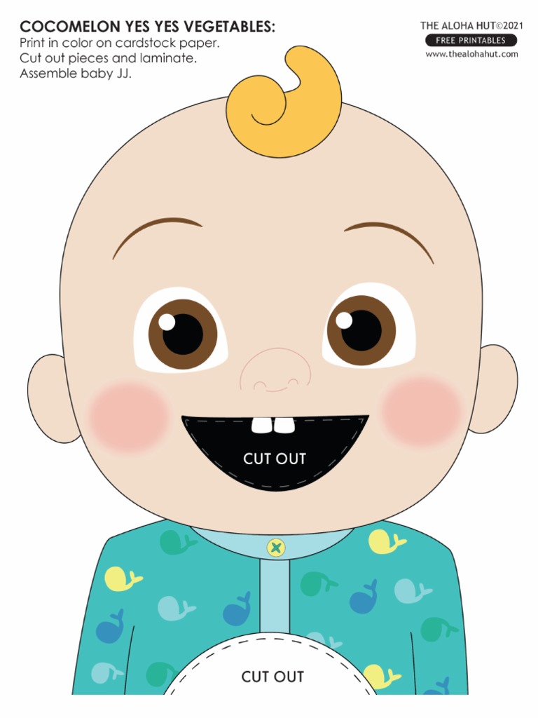 Cocomelon Feed Baby JJ Activity Free Printable | PDF