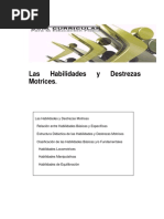 Habilidades y Tareas Motrices en Educación | PDF | Enseñando | Aprendizaje