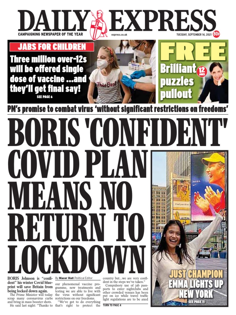 Daily Express (2021.09.14) | PDF