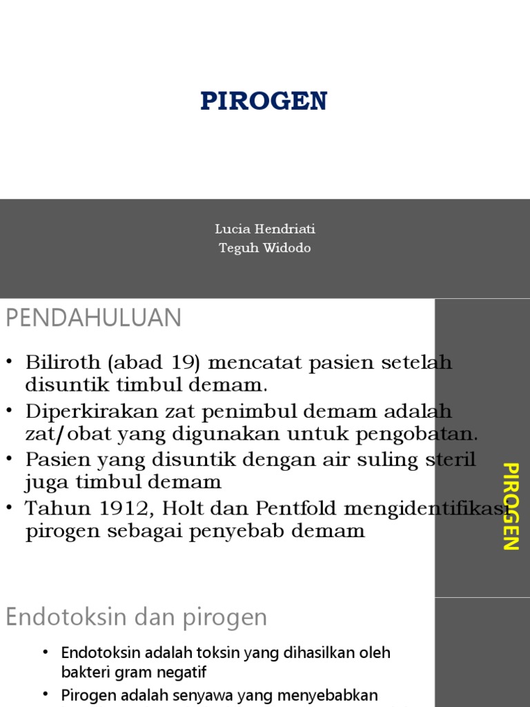 Kuliah 4 - Pirogen | PDF