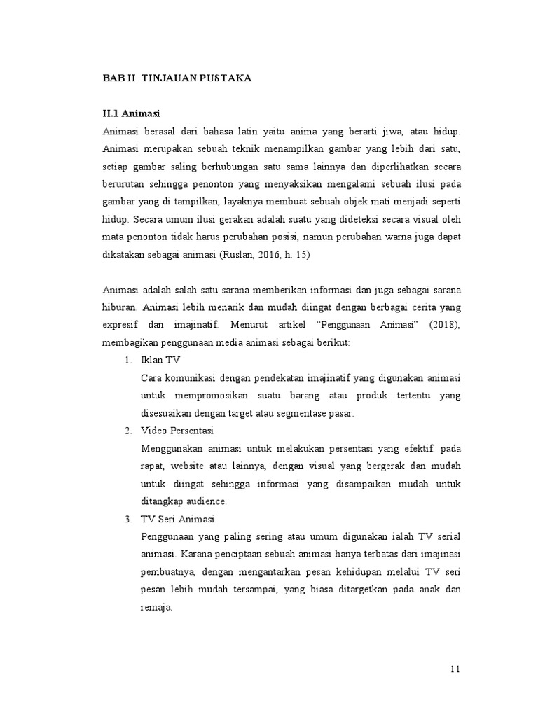 Artikel Sejarah Animasi Indonesia | PDF
