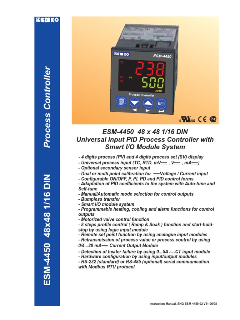 Esm-4450 Man Env11 | PDF | Power Supply | Fuse (Electrical)