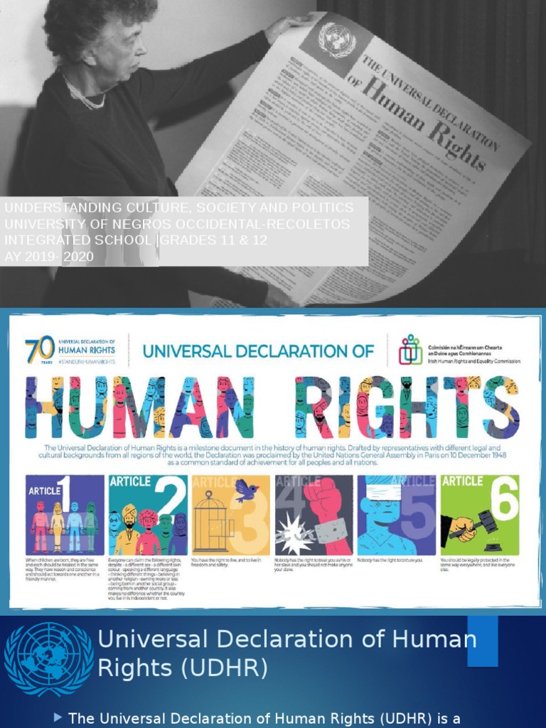 UDHR Human Rights | Download Free PDF | Human Rights | Dignity