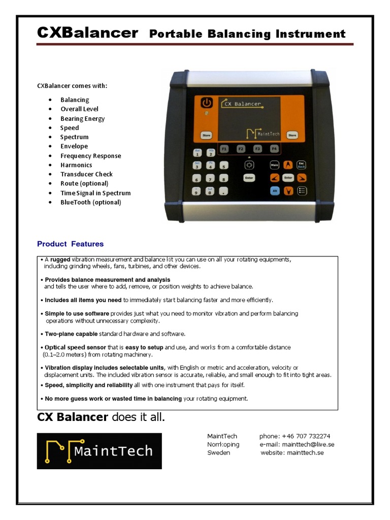 CXB English Data Sheet 1 | Download Free PDF | Accelerometer ...