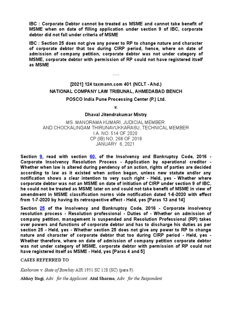 Ms. Manorama Kumari, Judicial Member and Chockalingam Thirunavukkarasu ...