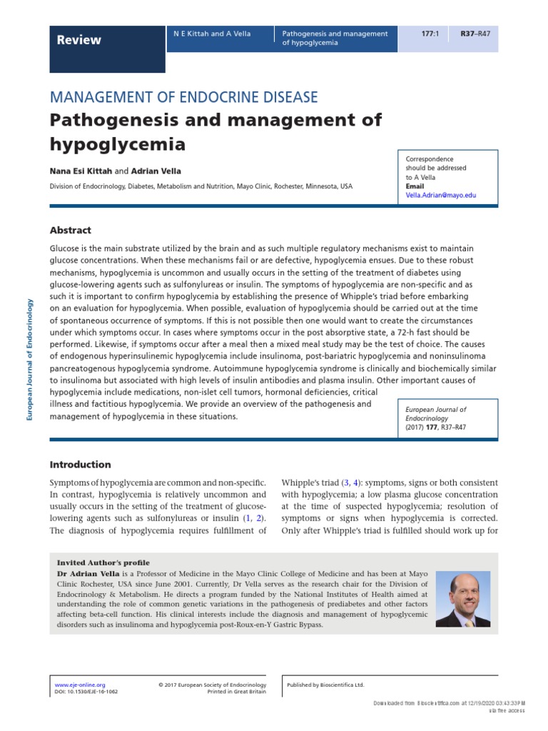 1479683x European Journal Of Endocrinology Management Of Endocrine