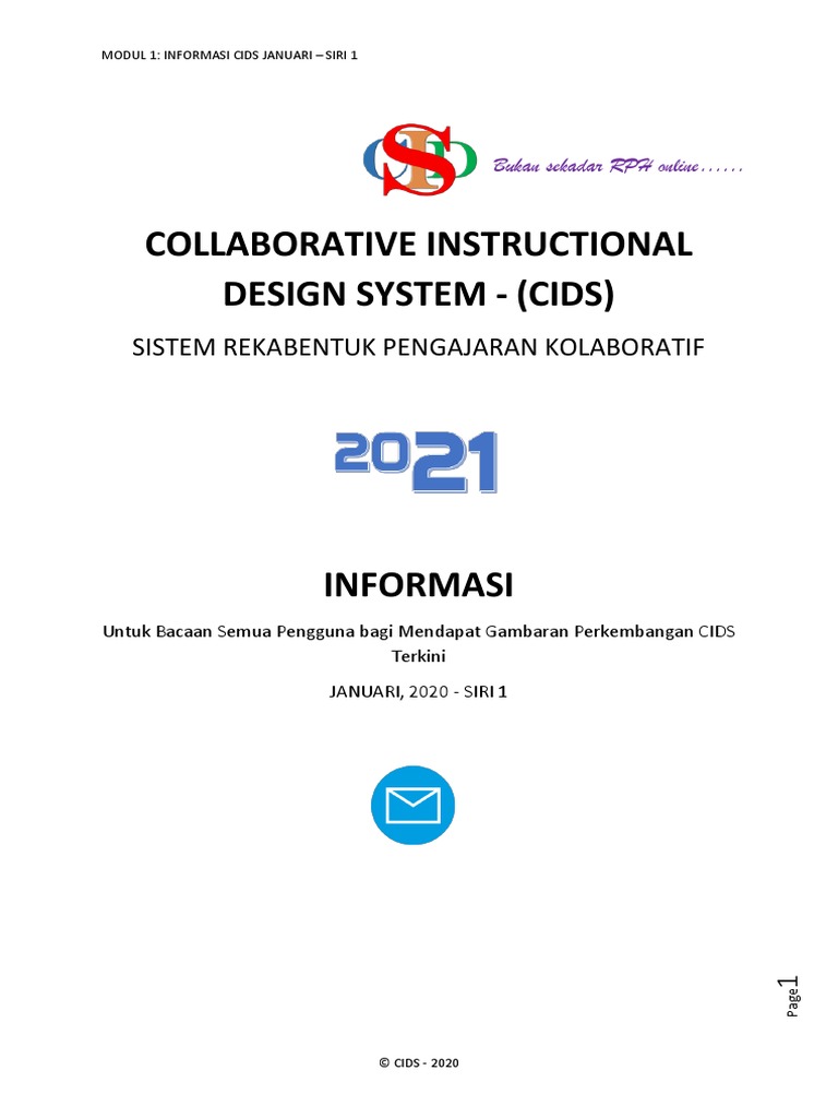 Info CIDS Jan Siri 1 | PDF