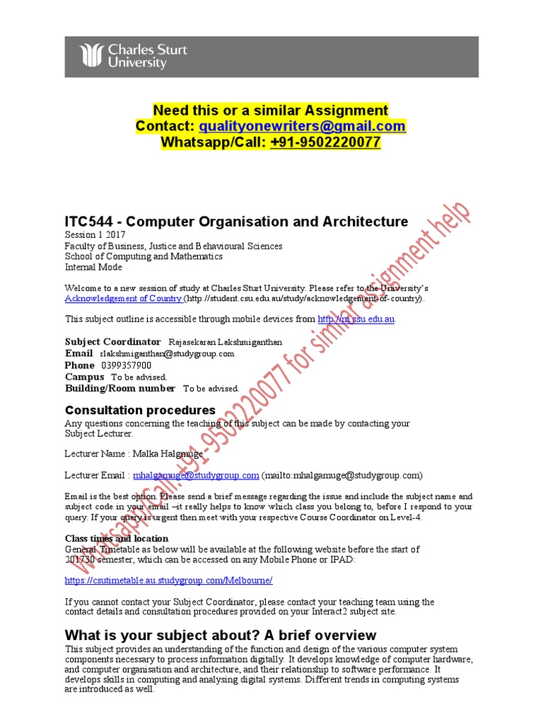 Need This or A Similar Assignment Contact: Whatsapp/Call: +91-9502220077 | Descargar gratis PDF ...