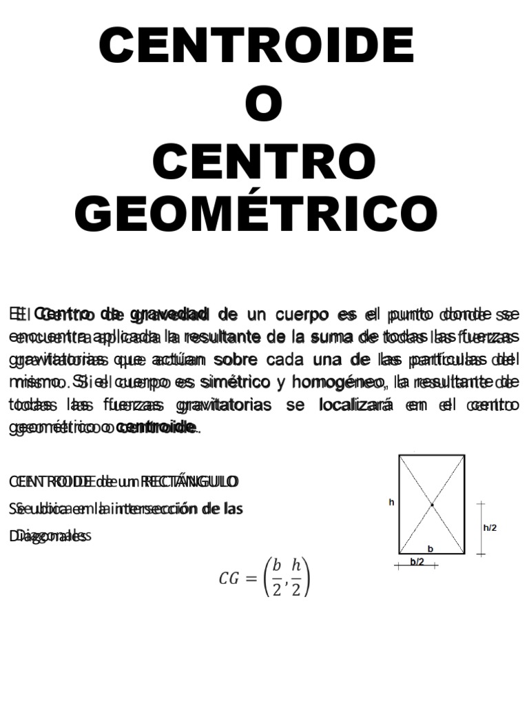 3 Centroide | PDF | Rotación | Elipse