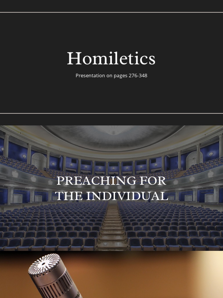 Engeman Homiletics - Eli | PDF | Sermon | Revelation