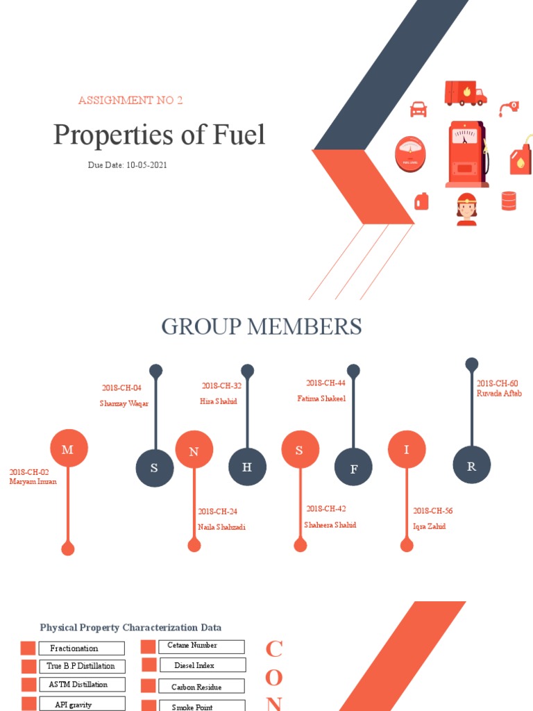 Properties of Fuel: Assignment No 2 | PDF | Petroleum | Distillation