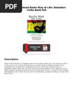 Rastafarian Beliefs and Practices Overview | PDF | Religion And Belief ...