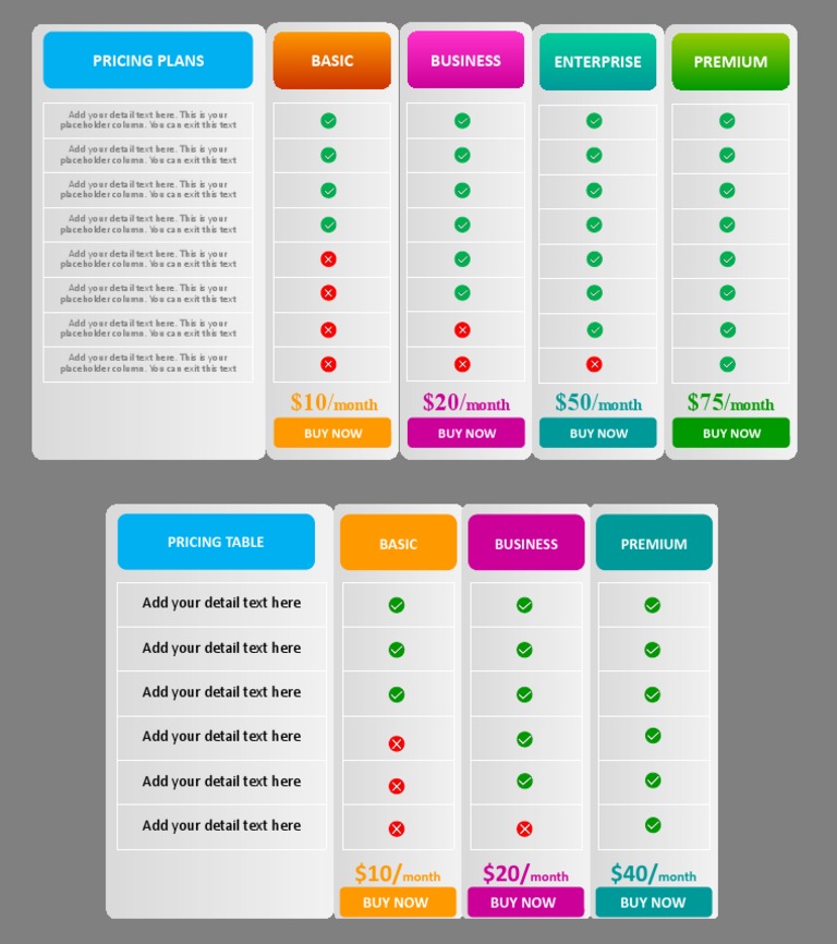 Pricing Plan Template | PDF