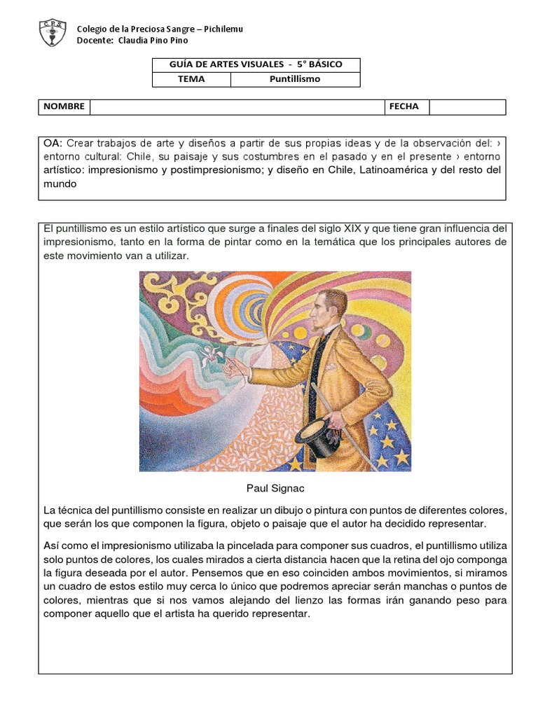 Artes Visuales 5° Básico | PDF