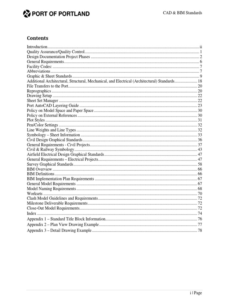 Bim + Cad Standards | PDF | Building Information Modeling | Autodesk