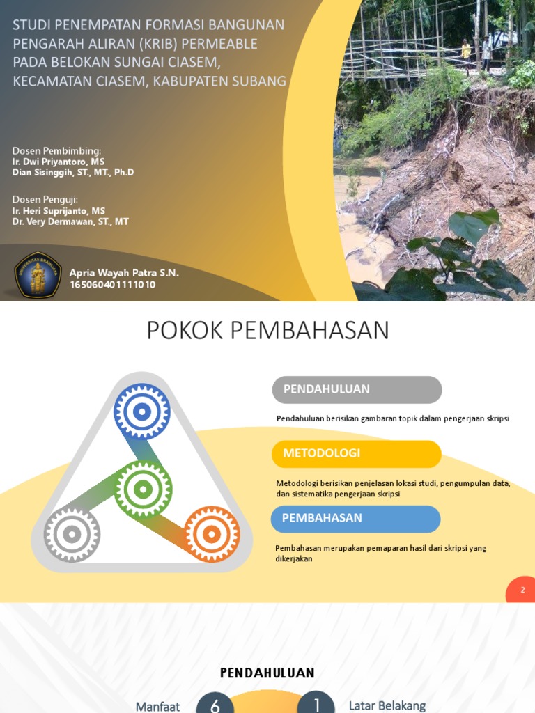 Analisis Krib Permeable di Sungai Ciasem | PDF