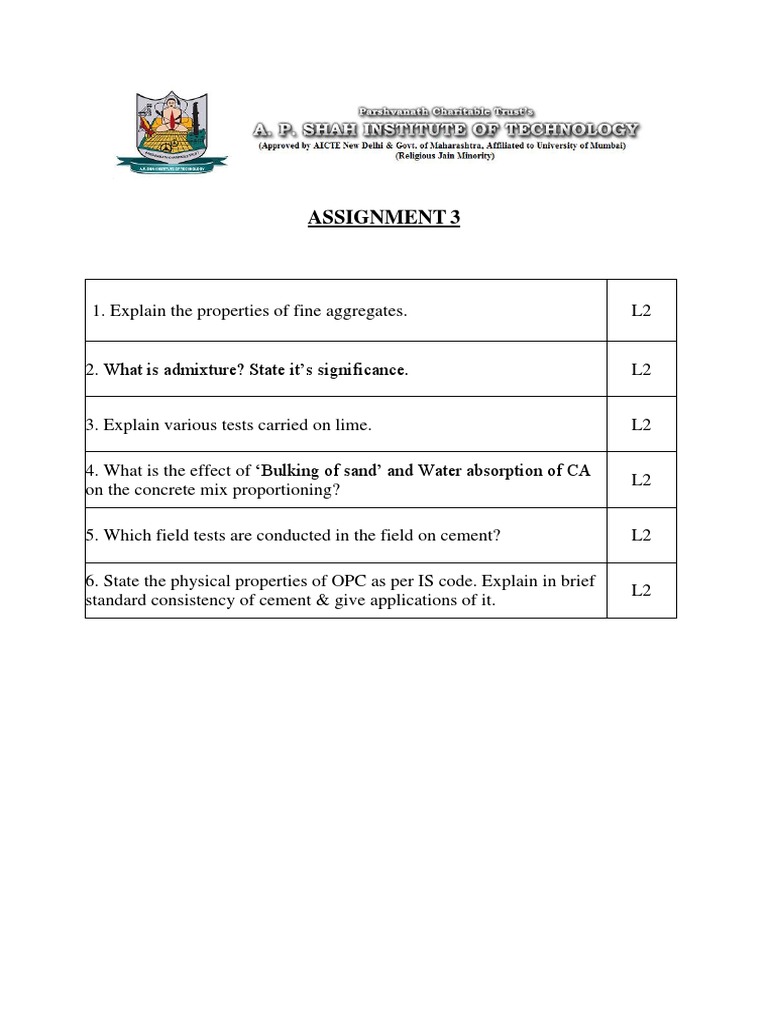 Assignment 3 | PDF | Computers | Technology & Engineering