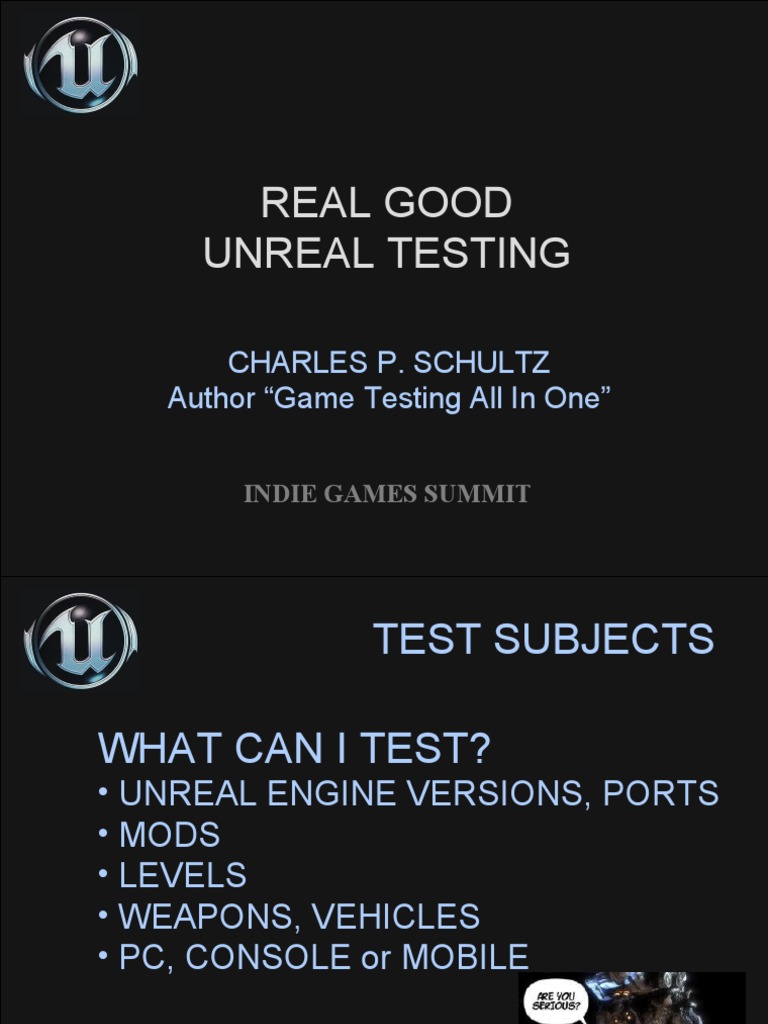 Game Testing Strategies for Unreal Engine | PDF | Computing | Computer ...