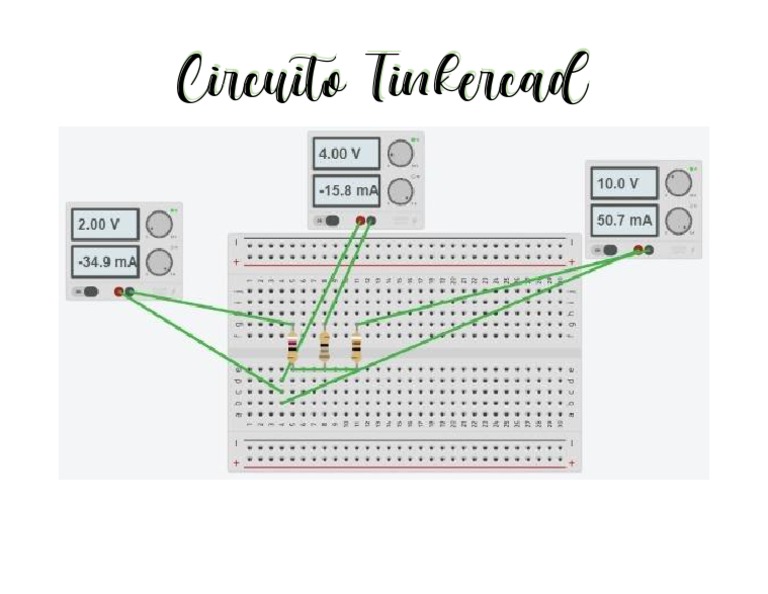 Circuito Tinkercad | PDF