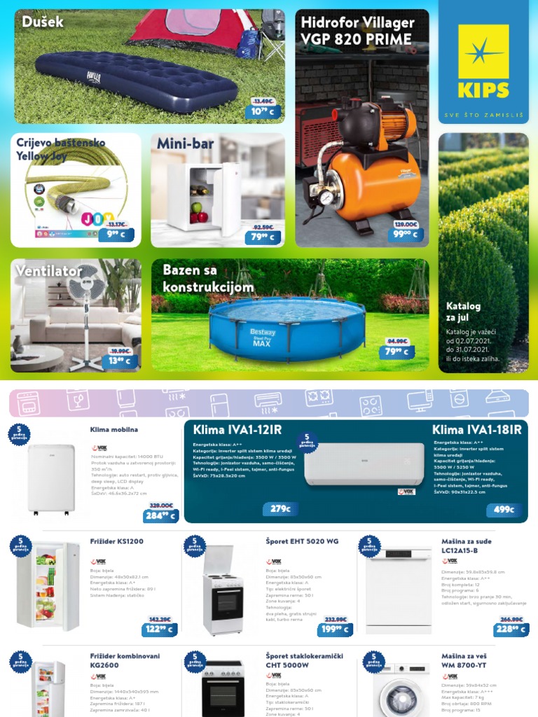 Kips Katalog Akcija Jul 2021 | PDF