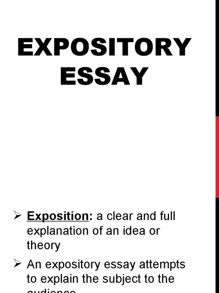 Expositary Essay | PDF