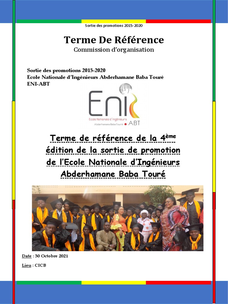 TDR Sortie de Promotion Final | PDF | Ingénieur
