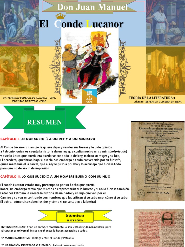 Moralejas del Conde Lucanor | PDF | Historia | Clásicos