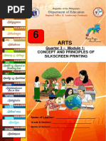 Grade 6 Arts Module 1 | PDF | Printmaking | Learning