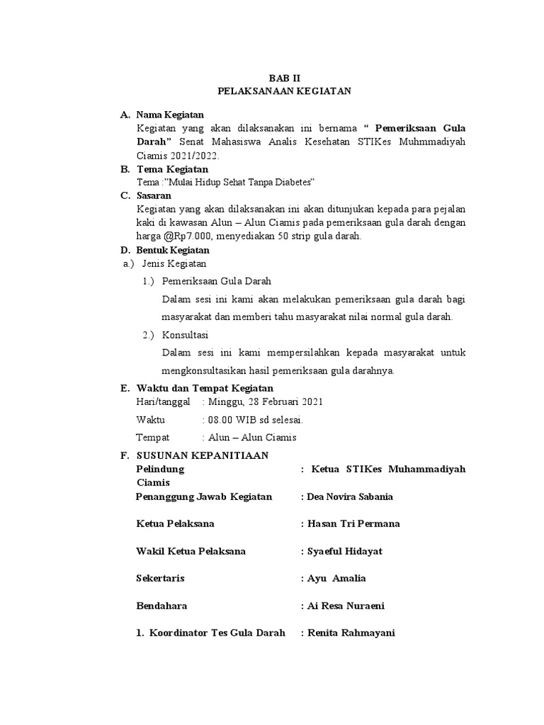 BAB II Proposal Sema | PDF