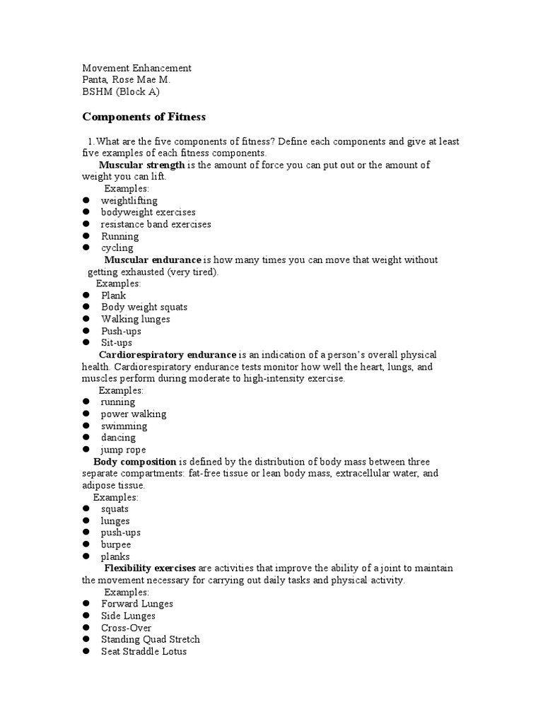 Movement Enhancement | PDF