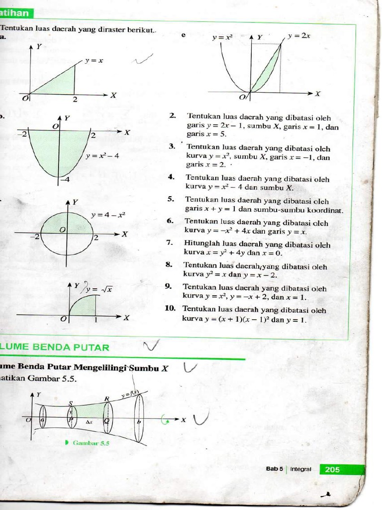 Volume Benda Putar | PDF