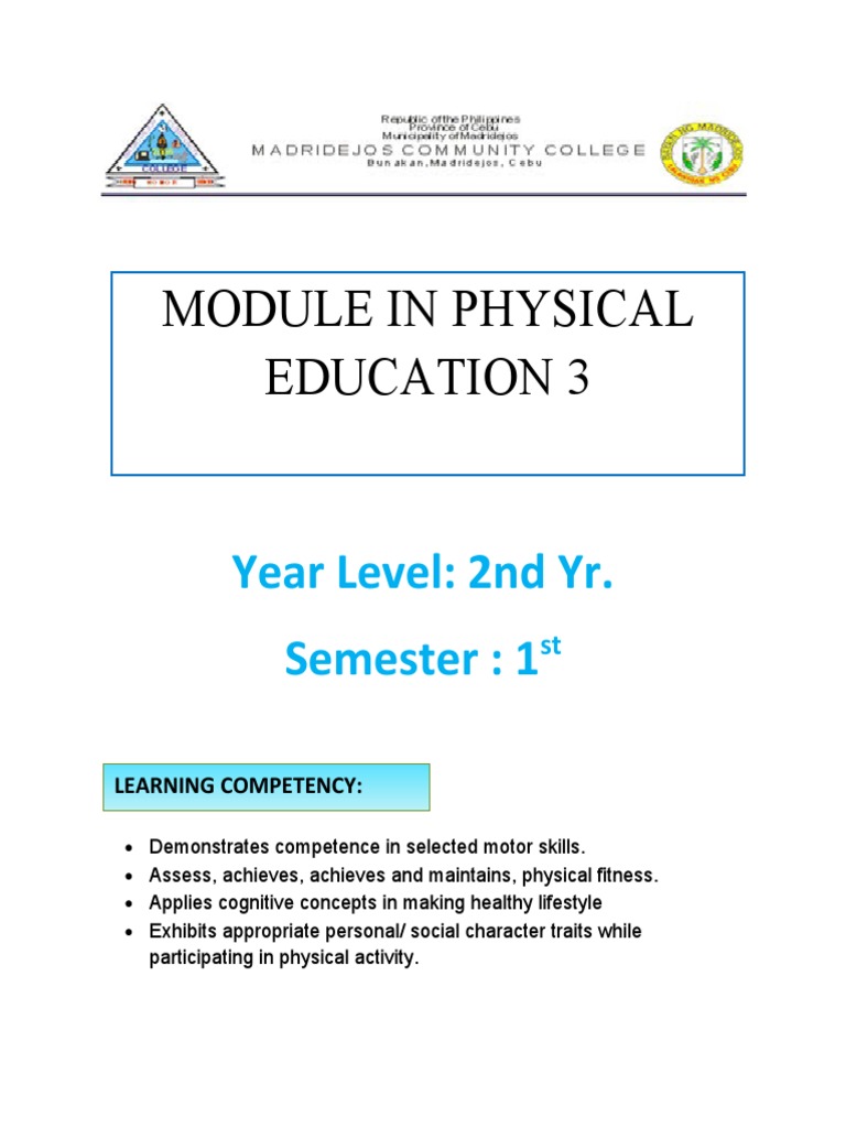 Module in PE. 3 Up To Midterm Autosaved | PDF | Dances | Cheerleading