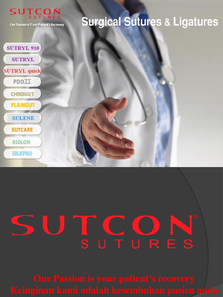 Indo Sutcon Profile - Rev1 | PDF | Surgical Suture