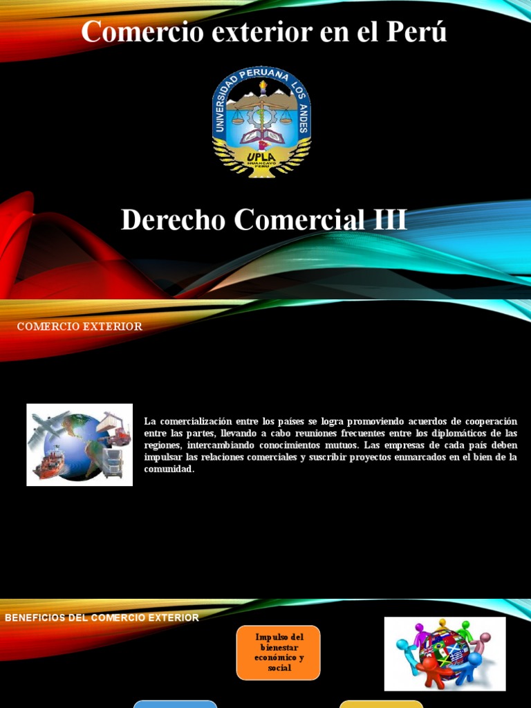 Comercio Exterior del Perú: Historia y TLCs | PDF | Comercio | Perú
