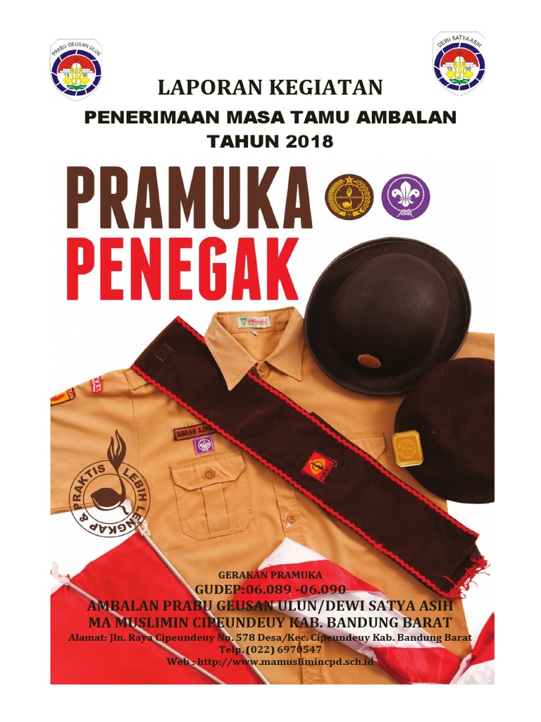 LPJ Proposal Masa Tamu Pramuka 2018 | PDF