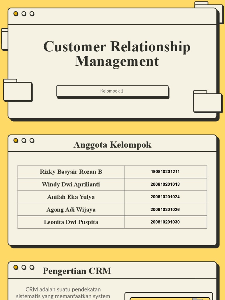 Customer Relationship | PDF