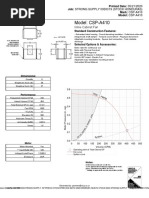 Greenheck CSP-A390-VG Inline Fan Cut Sheet | PDF | Electric Motor ...