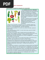 Cuento Frutas y Verduras | PDF