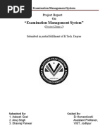 Student Management System Project Report | PDF | System | Design