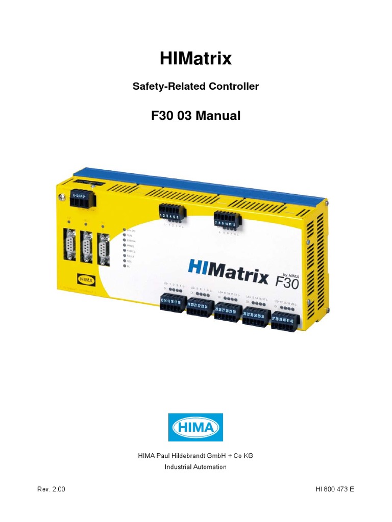 Himatrix: F30 03 Manual | PDF | Electrostatic Discharge | Computer Network