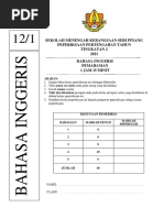 English Module Form 1 - 3 | PDF | Essays | Question