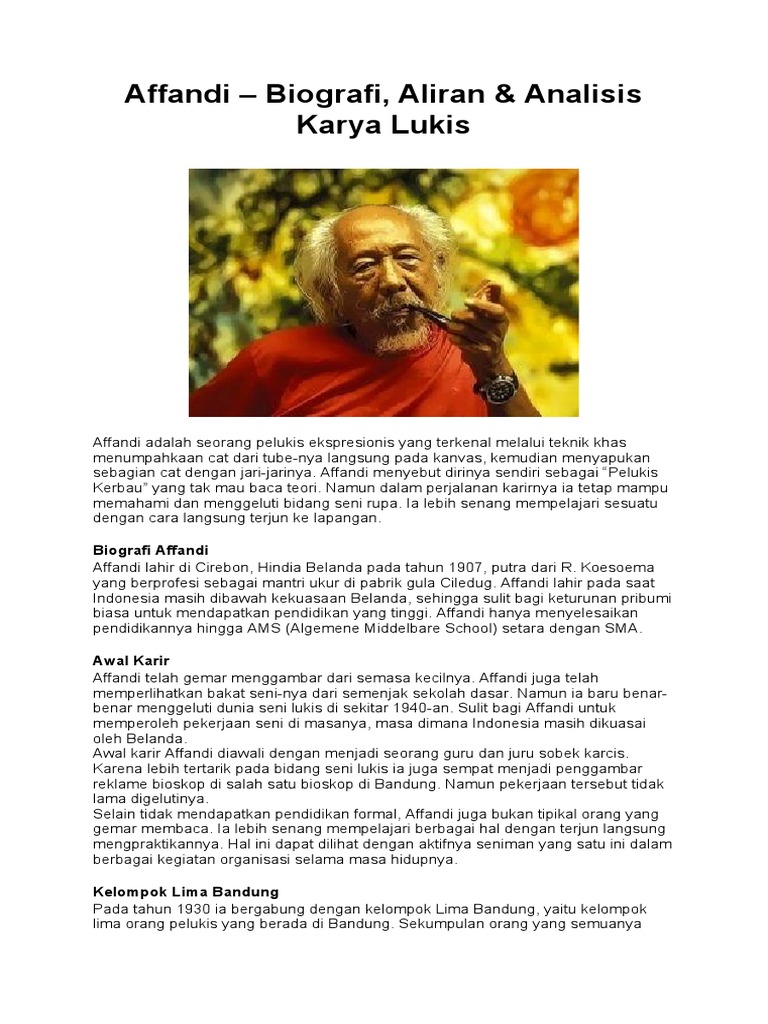 Affandi | PDF