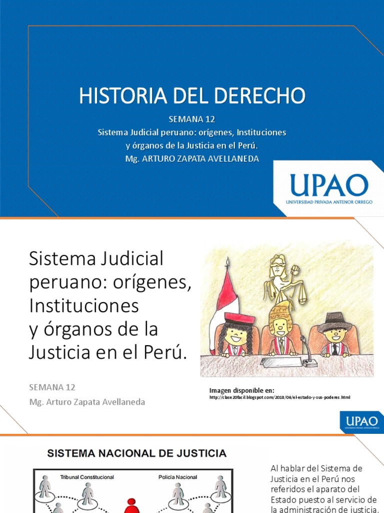 12 Semana - Diapositivas - Sistema Judicial Peruano | PDF | Ley Pública ...