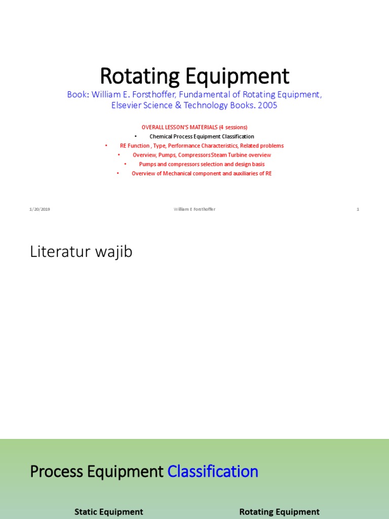 Rotating Equipment Essentials | PDF | Pump | Engines
