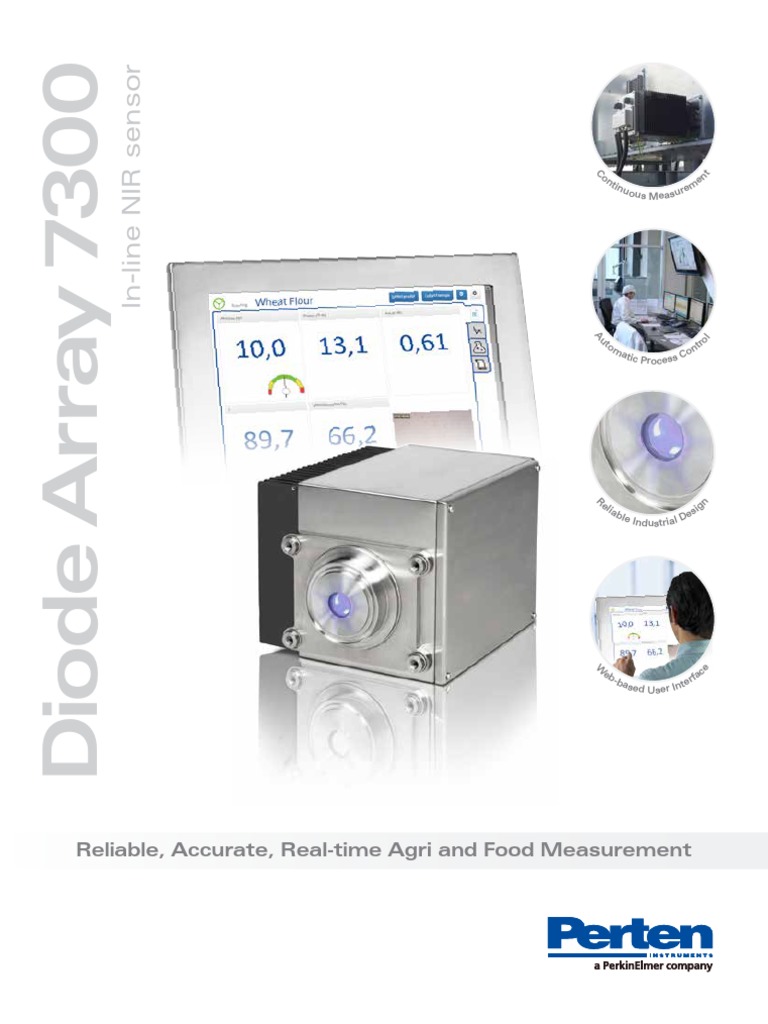 DA7300 in Line NIR Sensor en | PDF | Flour | Wheat