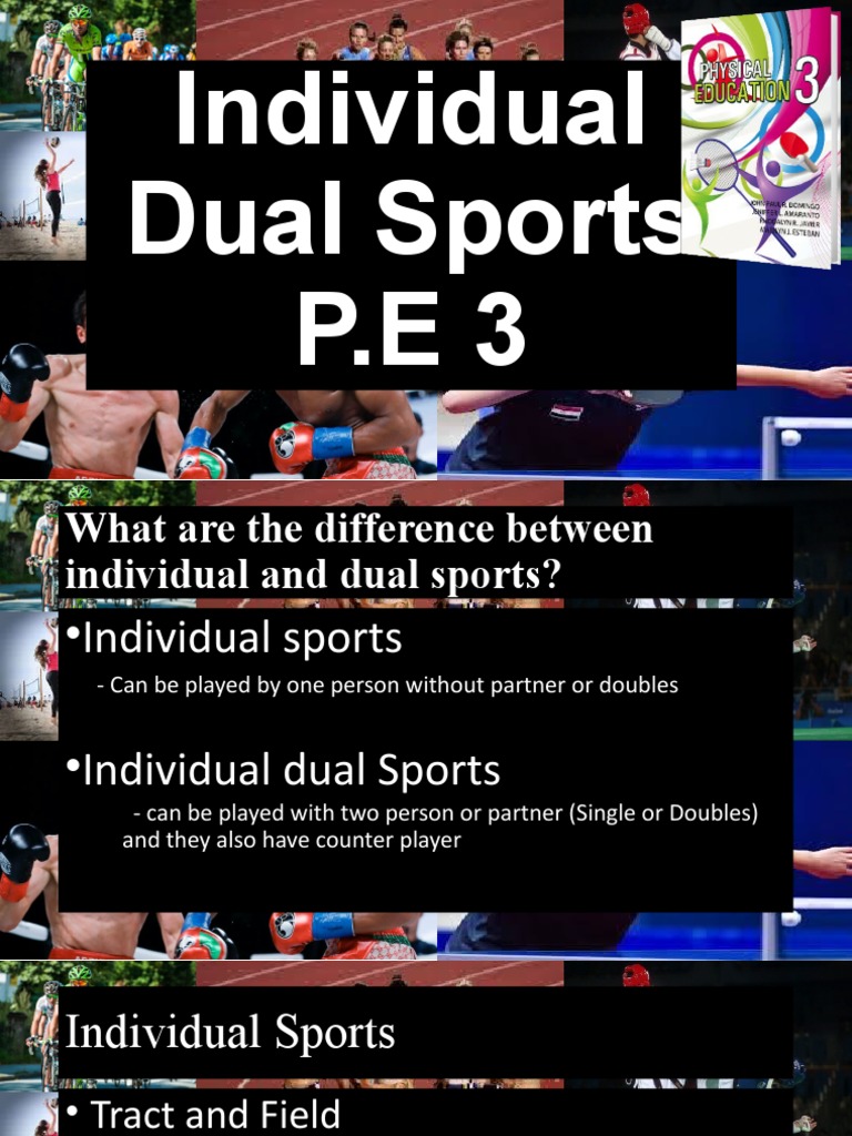 Individual Dual Sports 2 | PDF | Table Tennis | Recreation